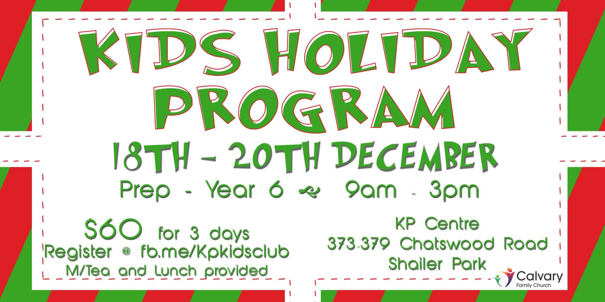 Kids Holiday Program 2019 Christmas - Calvary Family Church
