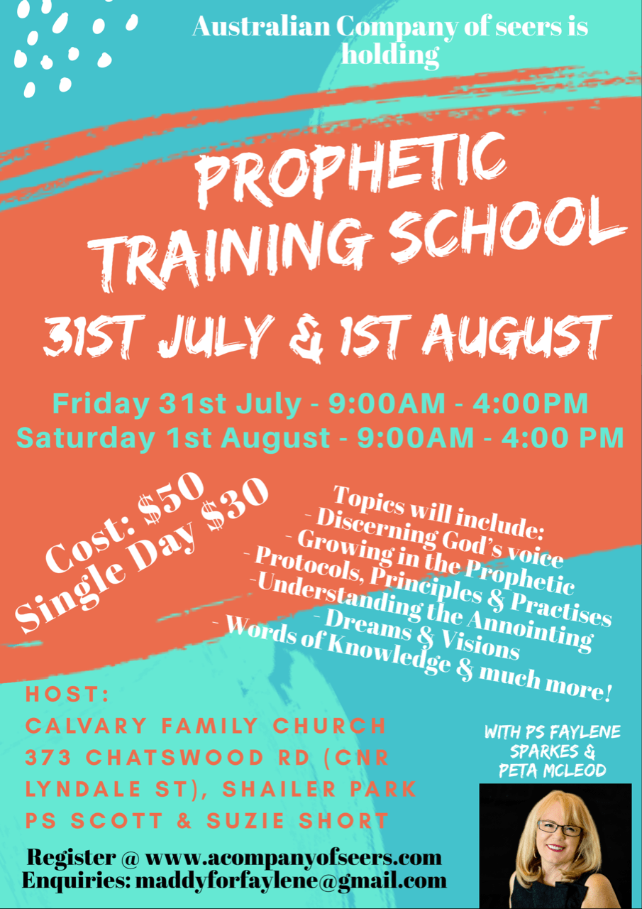 Prophetic-training-school - Calvary Family Church
