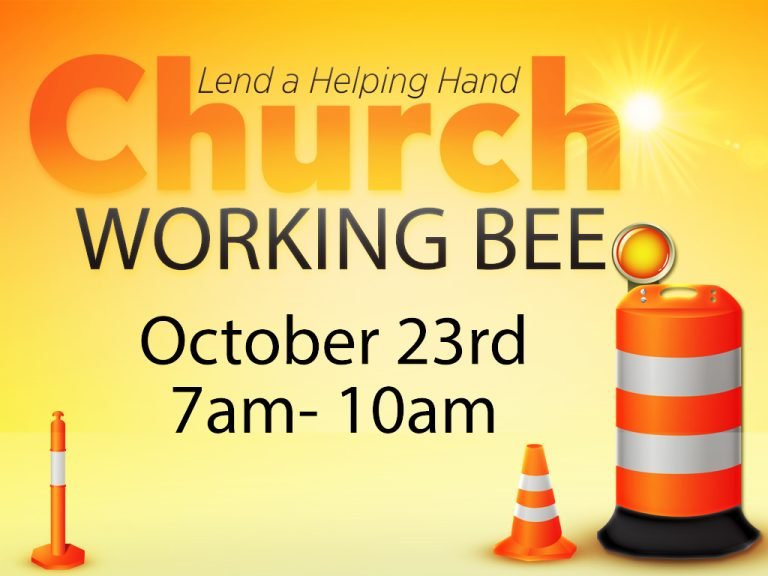 Church Working Bee - Calvary Family Church